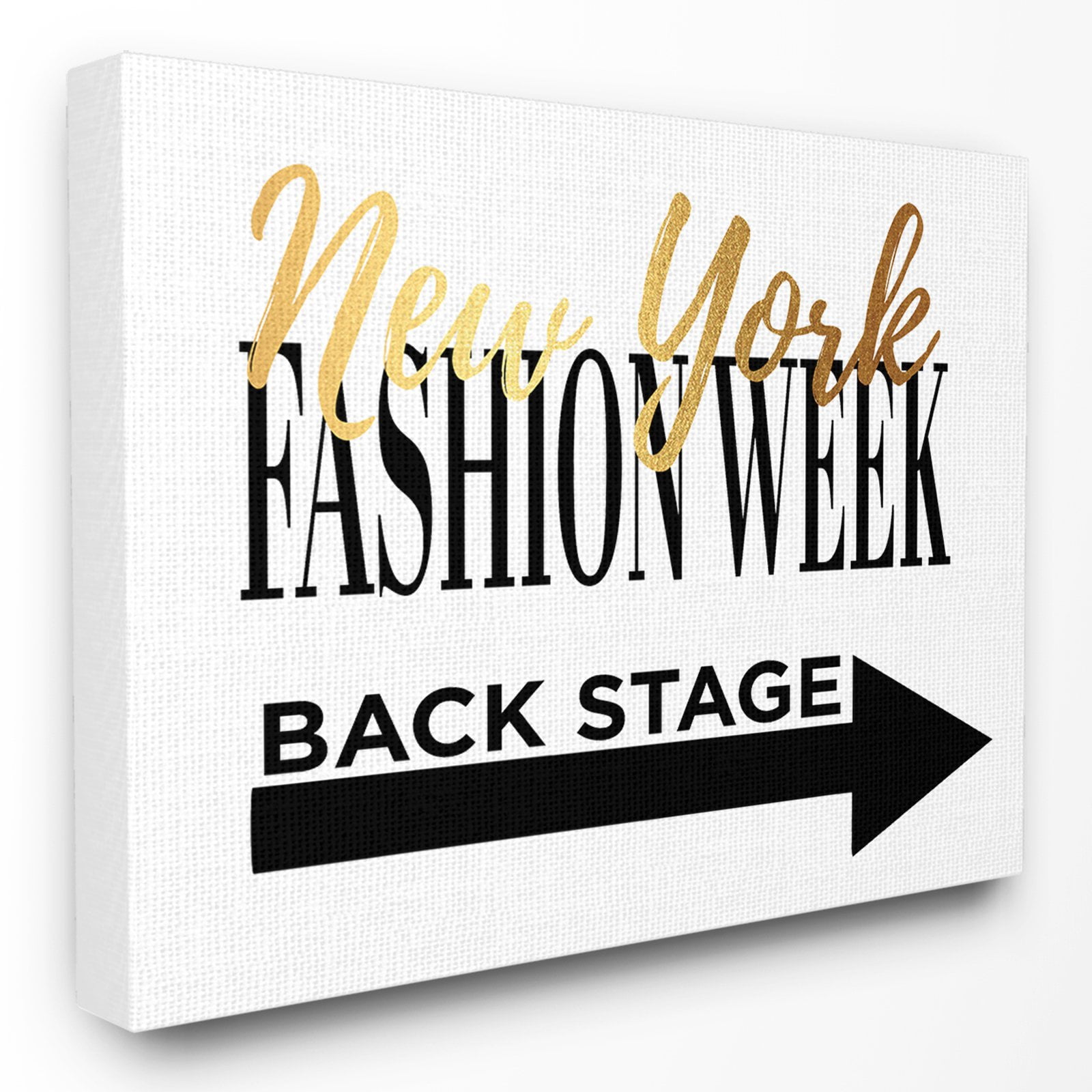 The Stupell Home Decor Collection New York Fashion Week Backstage Wall ...