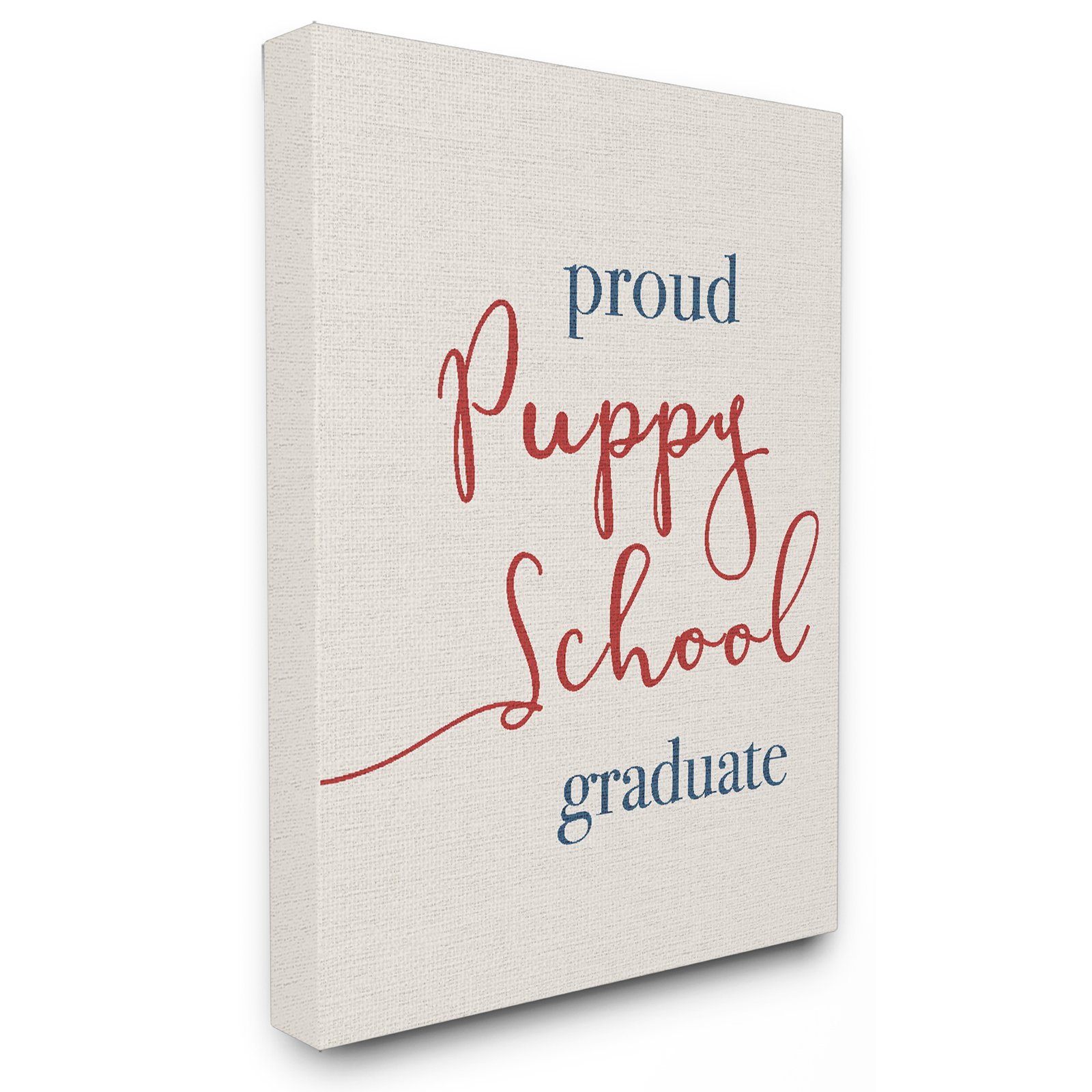 The Stupell Home Decor Collection Proud Puppy School Grad Wall Art ...