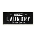 The Stupell Home Decor Collection Vintage Clothespin Premium Quality Laundry Sign with ...