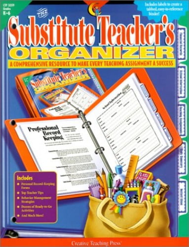 Pre-Owned The Substitute Teacher's Organizer: A Comprehensive Resource ...