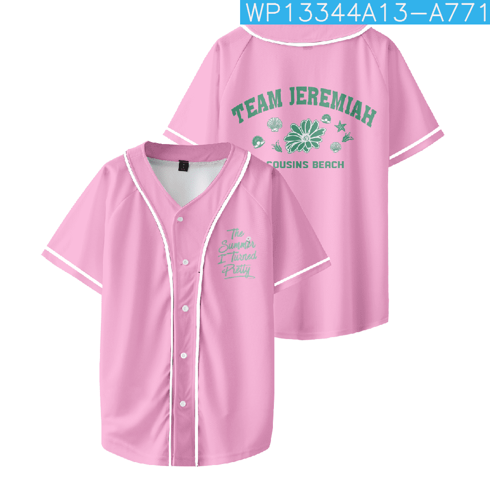 The Summer I Turned Pretty 3D Baseball Uniform Harajuku Streetwear ...