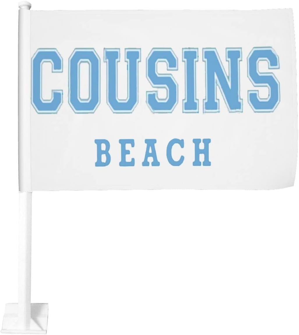 The Summer I Turned Pretty Cousins Beach Car Flag 18"X12" Double Sided ...