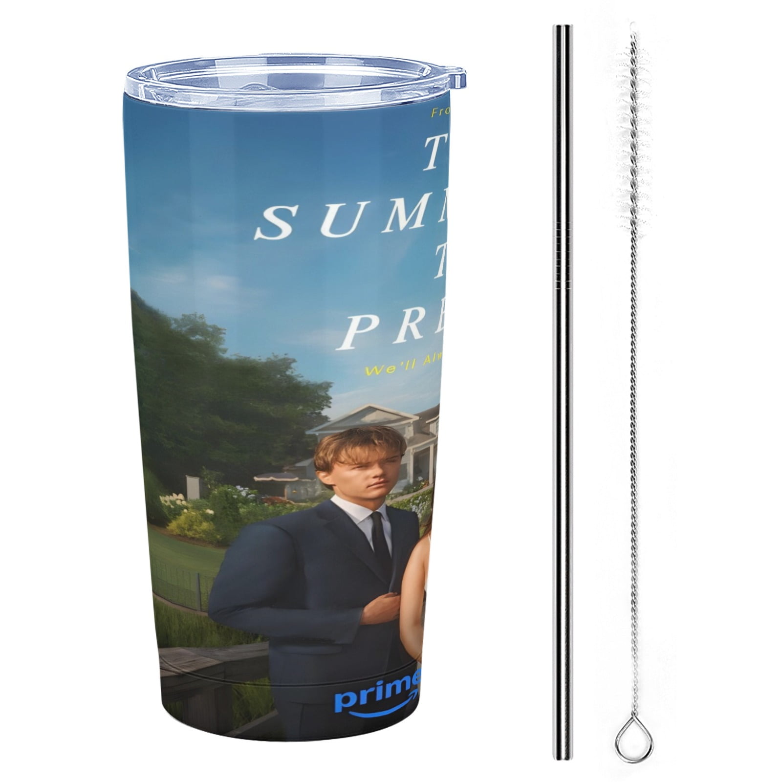 The Summer I Turned Pretty Personalised Travel Mug has an iconic print ...