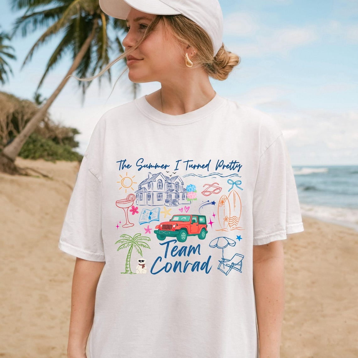 The Summer I Turned Pretty T-shirt, Team Conrad Shirt, TSITP, Cousins ...