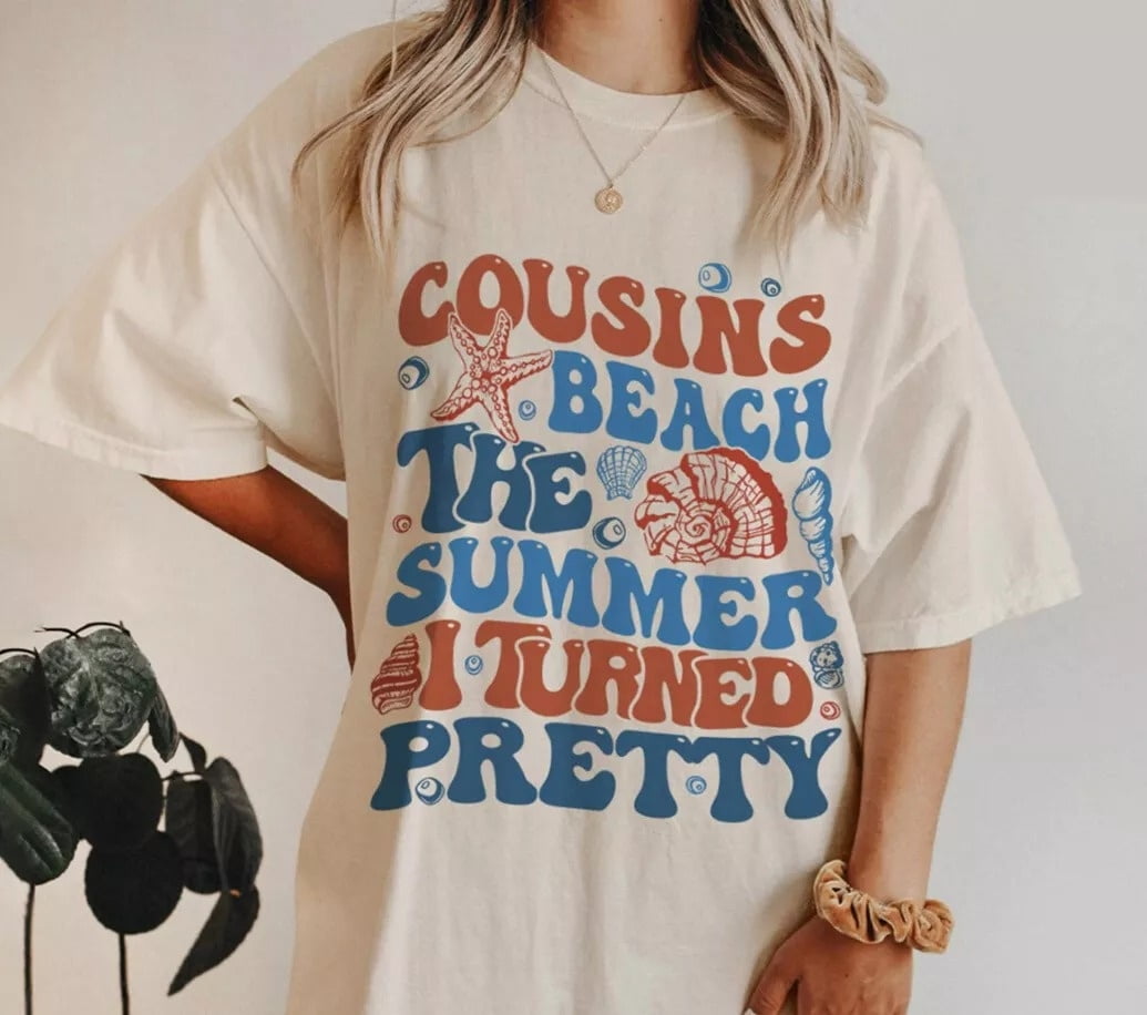 The Summer Turned Pretty Shirt Beach Vibe Shirt - Walmart.com