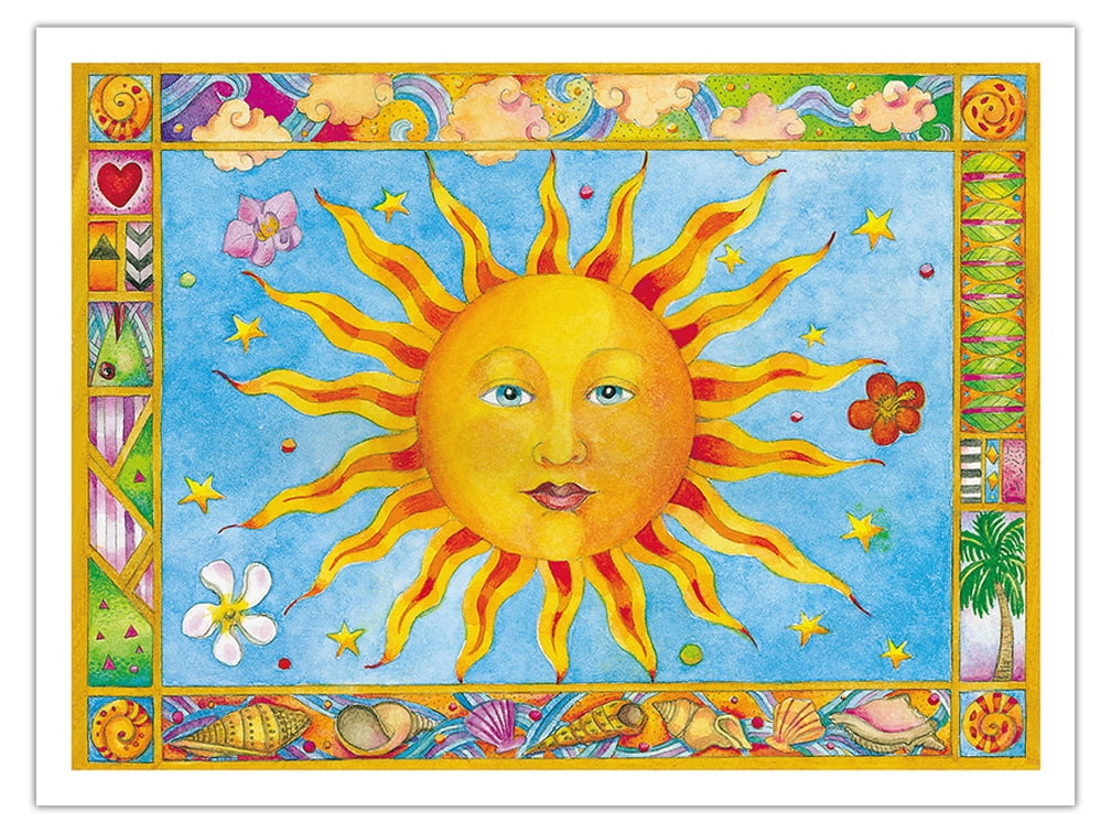 The Sun - Hawaiian Sun (La) Motif - From an Original Color Painting by ...