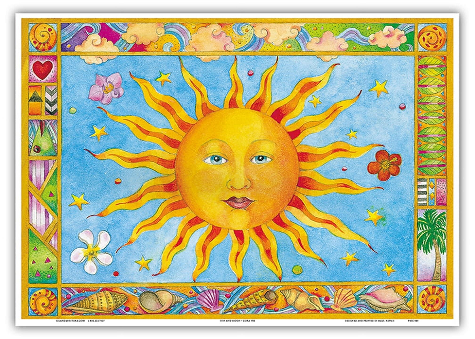 The Sun - Hawaiian Sun (La) Motif - From an Original Color Painting by ...