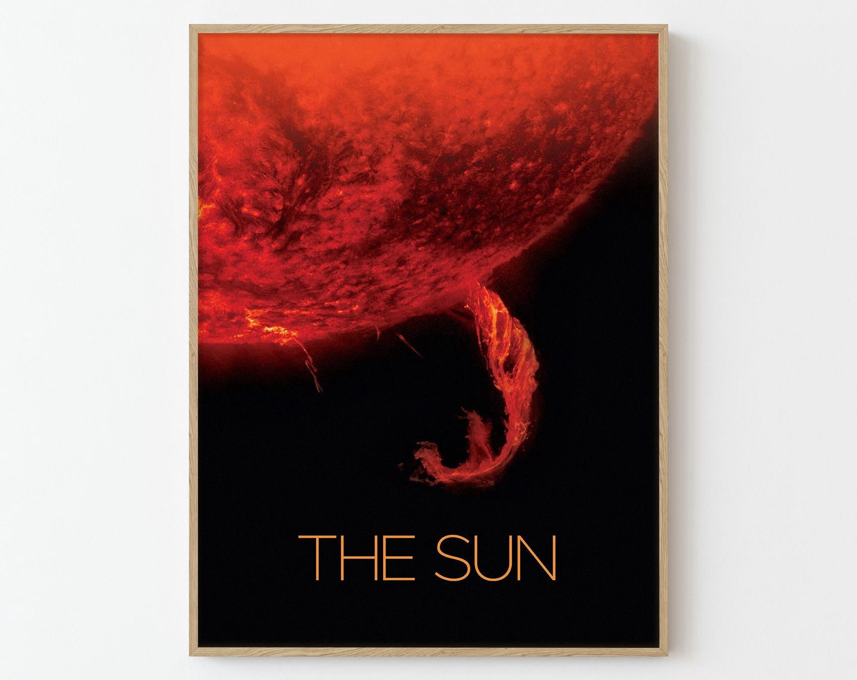 The Sun NASA Space Travel Poster Print | Planets and Stars Poster ...
