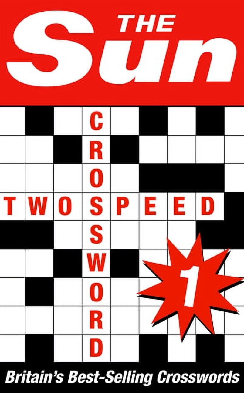 The Sun Two-Speed Crossword Book 1, (Paperback) - Walmart Business Supplies