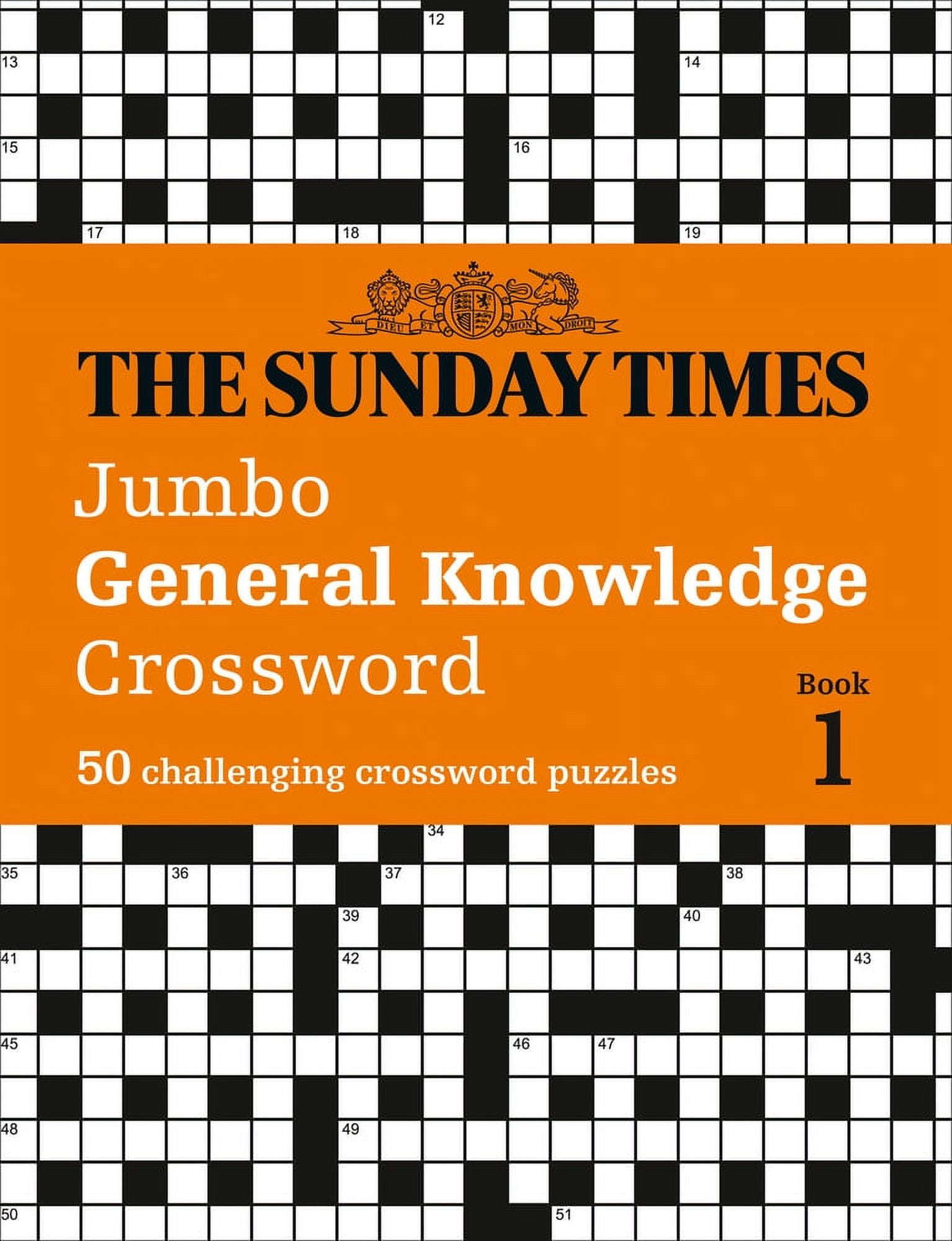 The Sunday Times Jumbo General Knowledge Crossword : 50 General ...