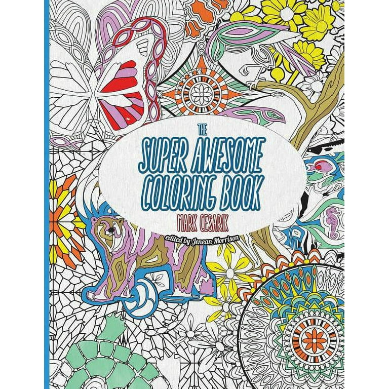 awesome coloring pages designs