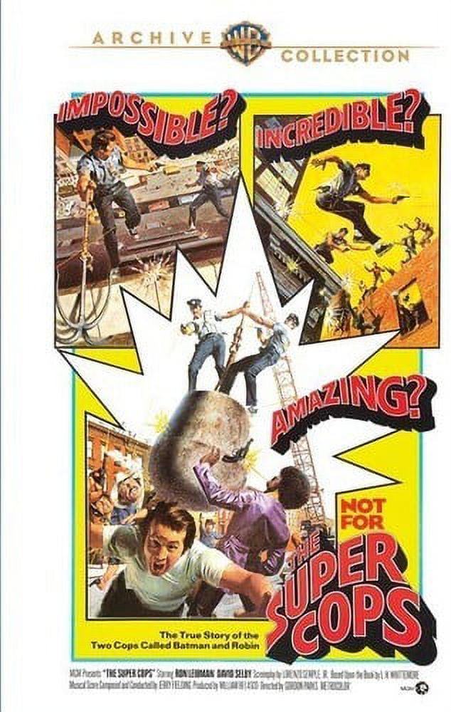 The Super Cops (DVD), Warner Archives, Action & Adventure - Walmart.com