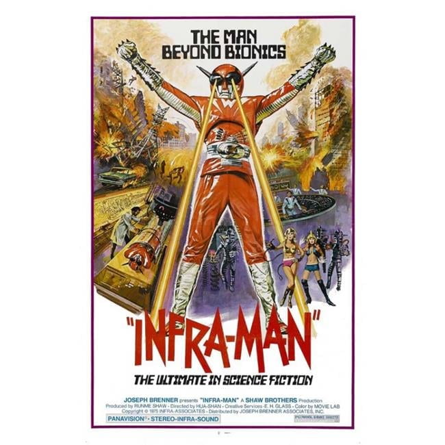 The Super Inframan Movie Poster - 27 x 40 in. - Walmart.com