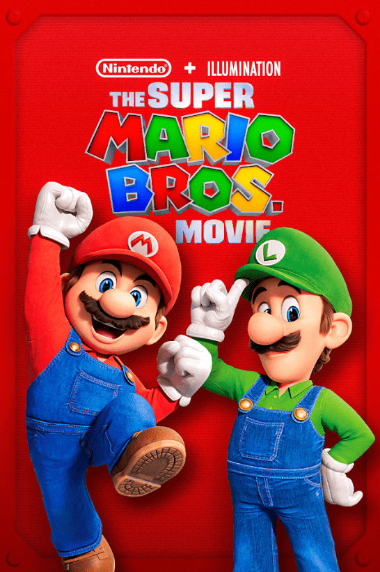 The Super Mario Bros Movie 2023 Poster 24x36 - Animated Adventure ...