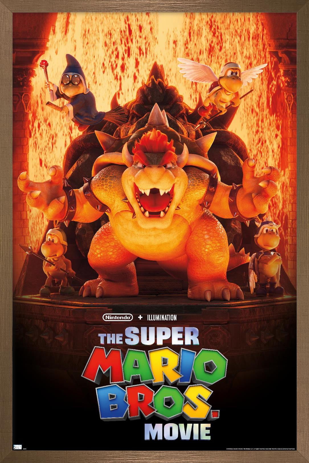 The Super Mario Bros. Movie - Bowser's World Key Art Wall Poster, 14. ...