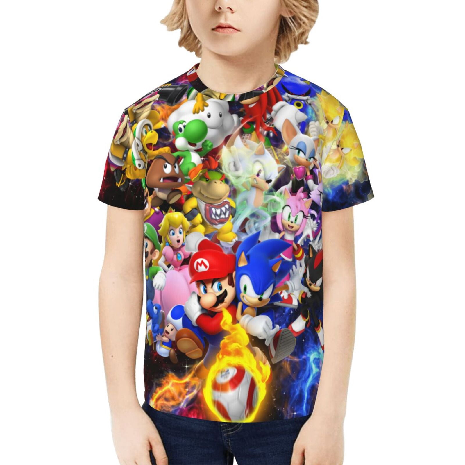The Super Mario Bros Movie Girls and Boys Shirts 3D Printed T-Shirt ...