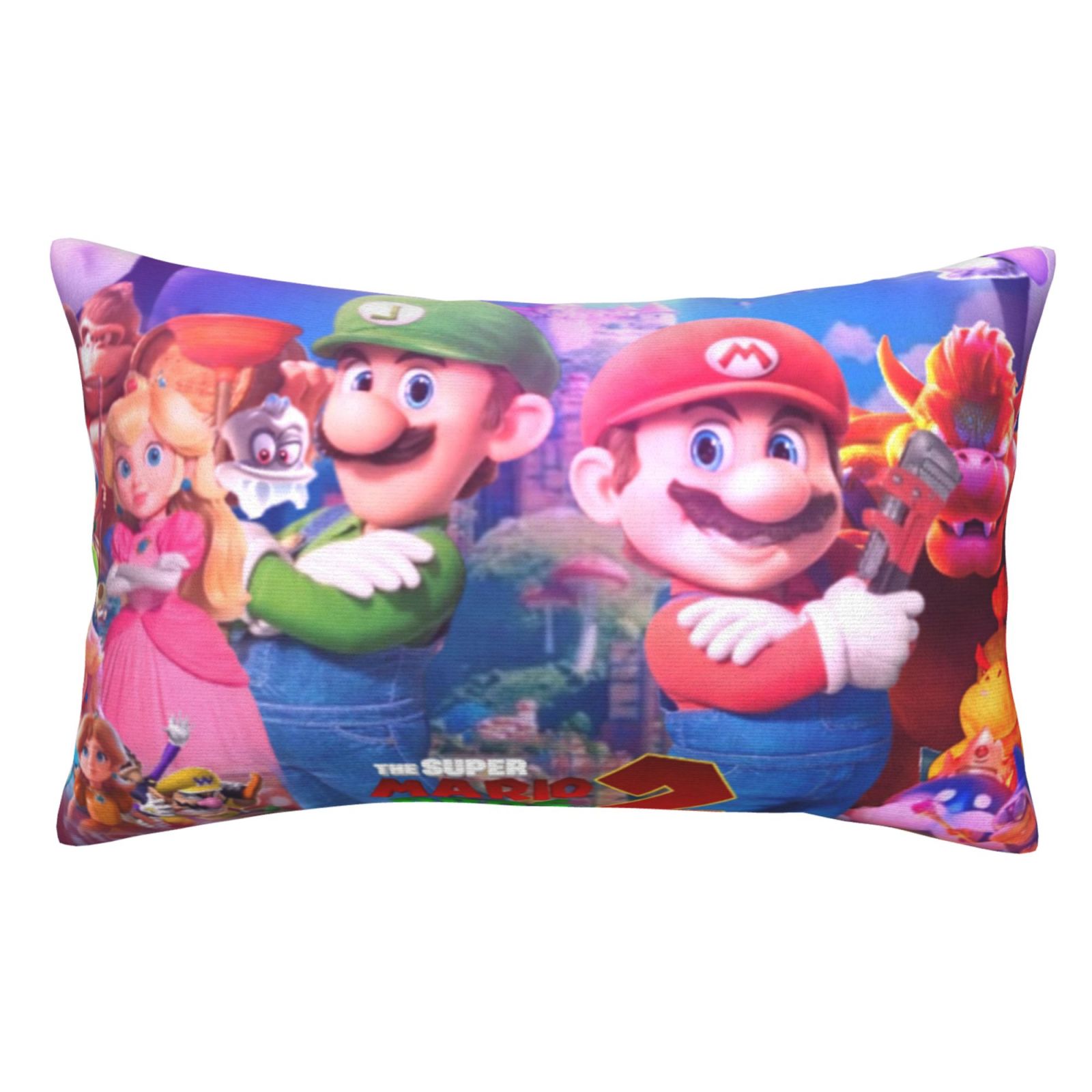 The Super Mario Bros. Pillowcase Decor Cushion Pillow Covers With ...