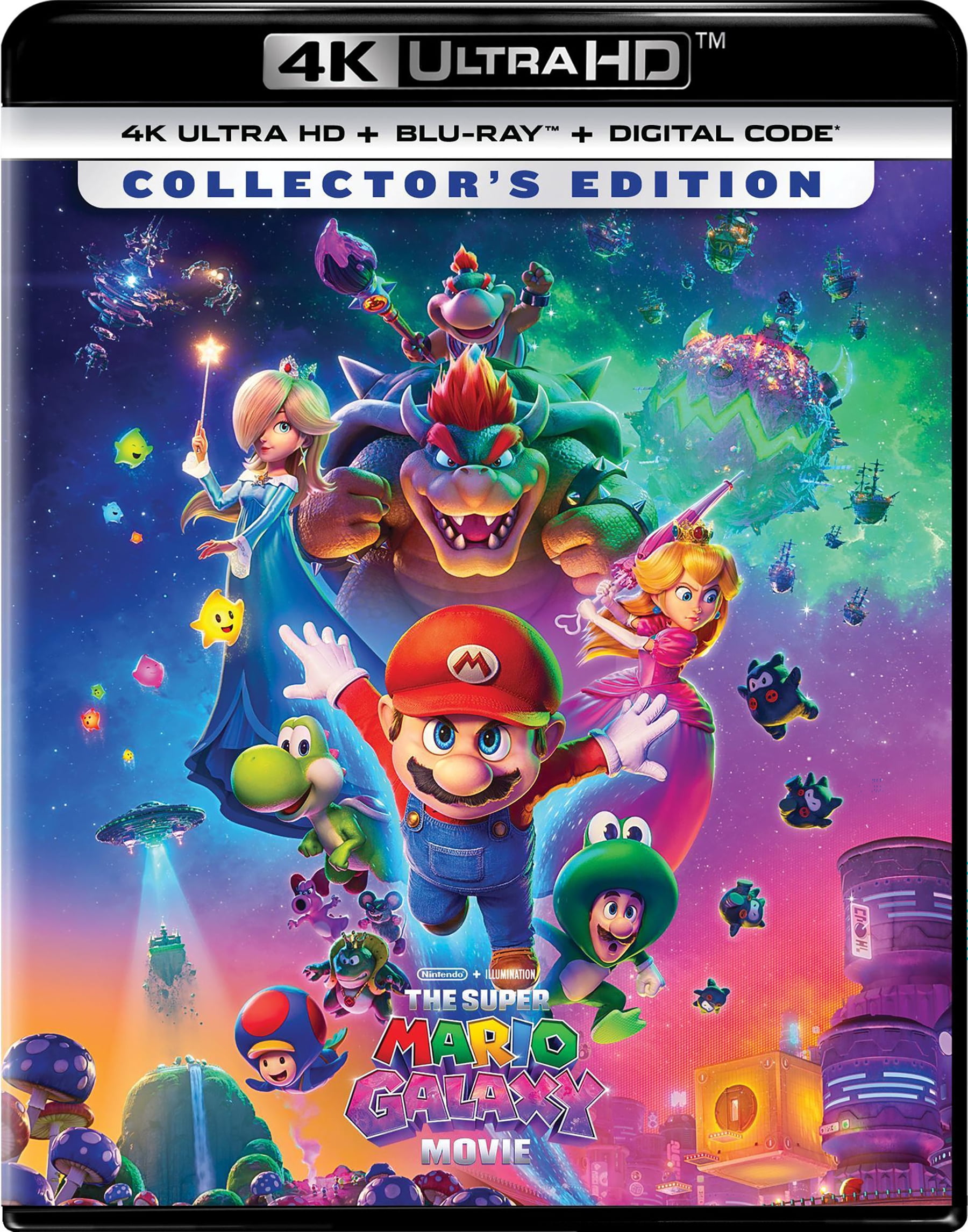 The Super Mario Galaxy Movie (4K Ultra HD + Blu-ray + Digital Copy ...