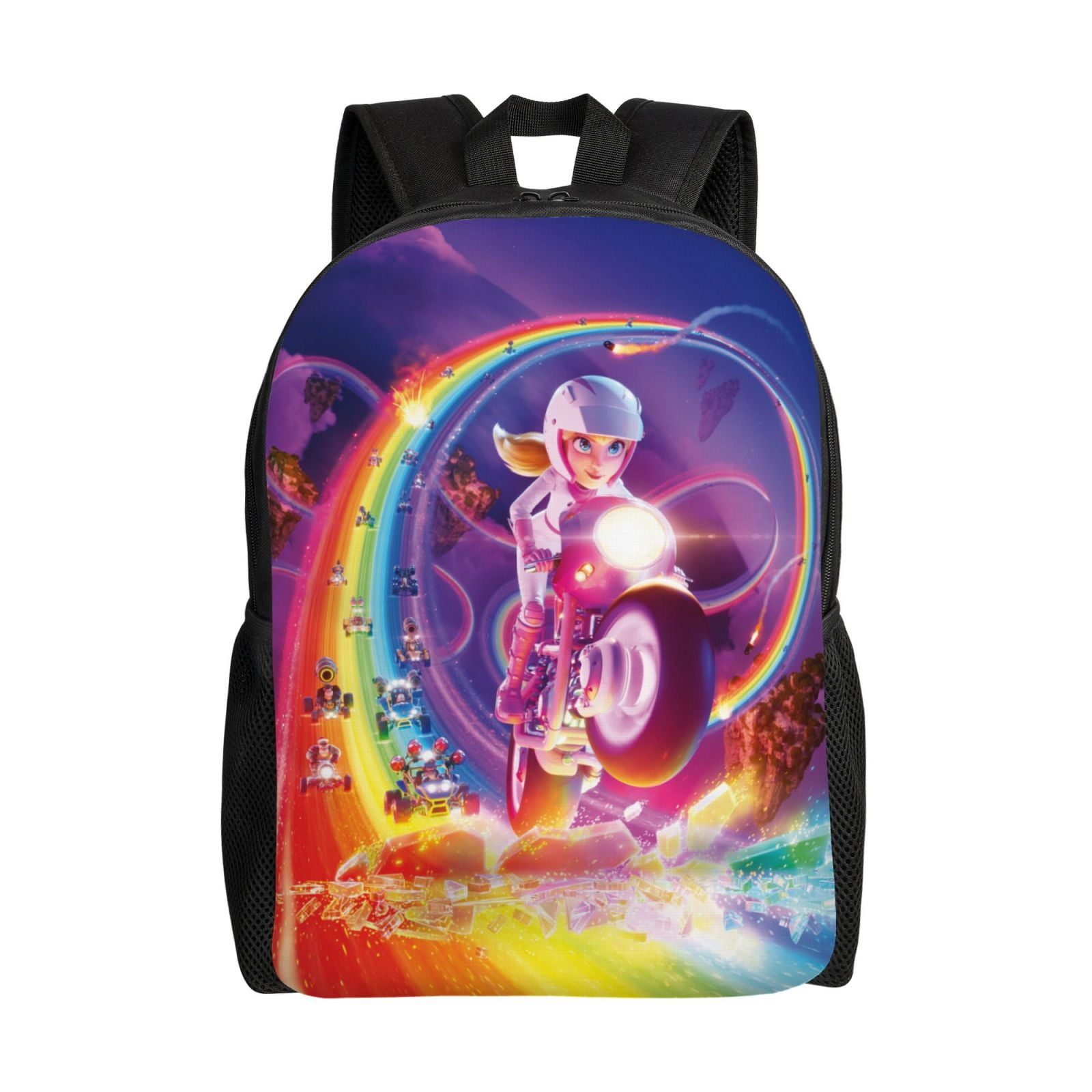 The Super Princess Peach Large Capacity Backpack Portable Bag ...