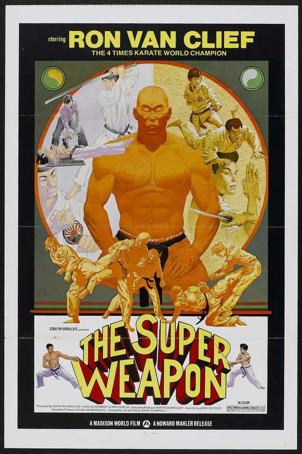 The Super Weapon - movie POSTER (Style A) (27" x 40") (1976) - Walmart.com