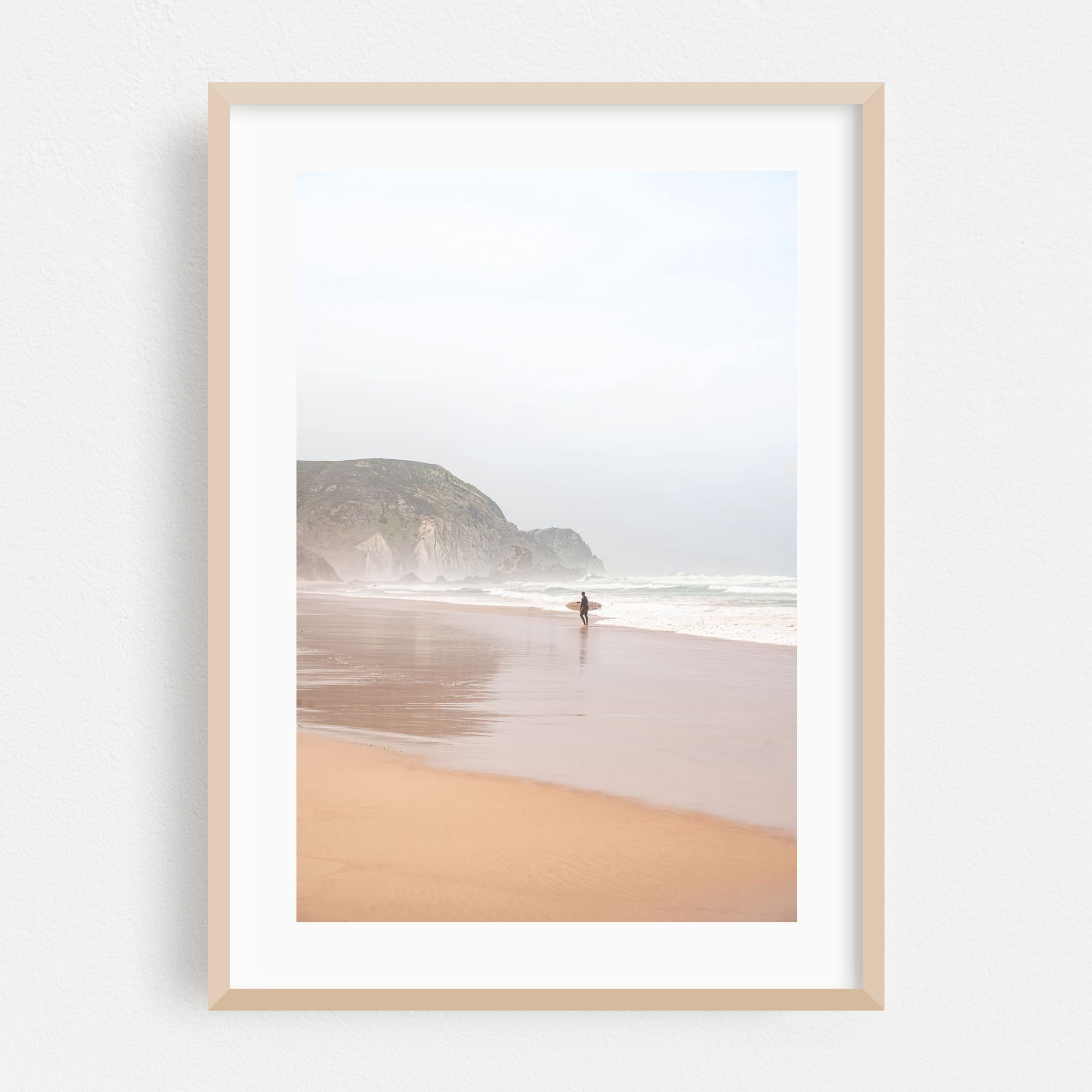 The Surfer - Portugal Photography Beach Surf Ocean Coast Minimalist ...