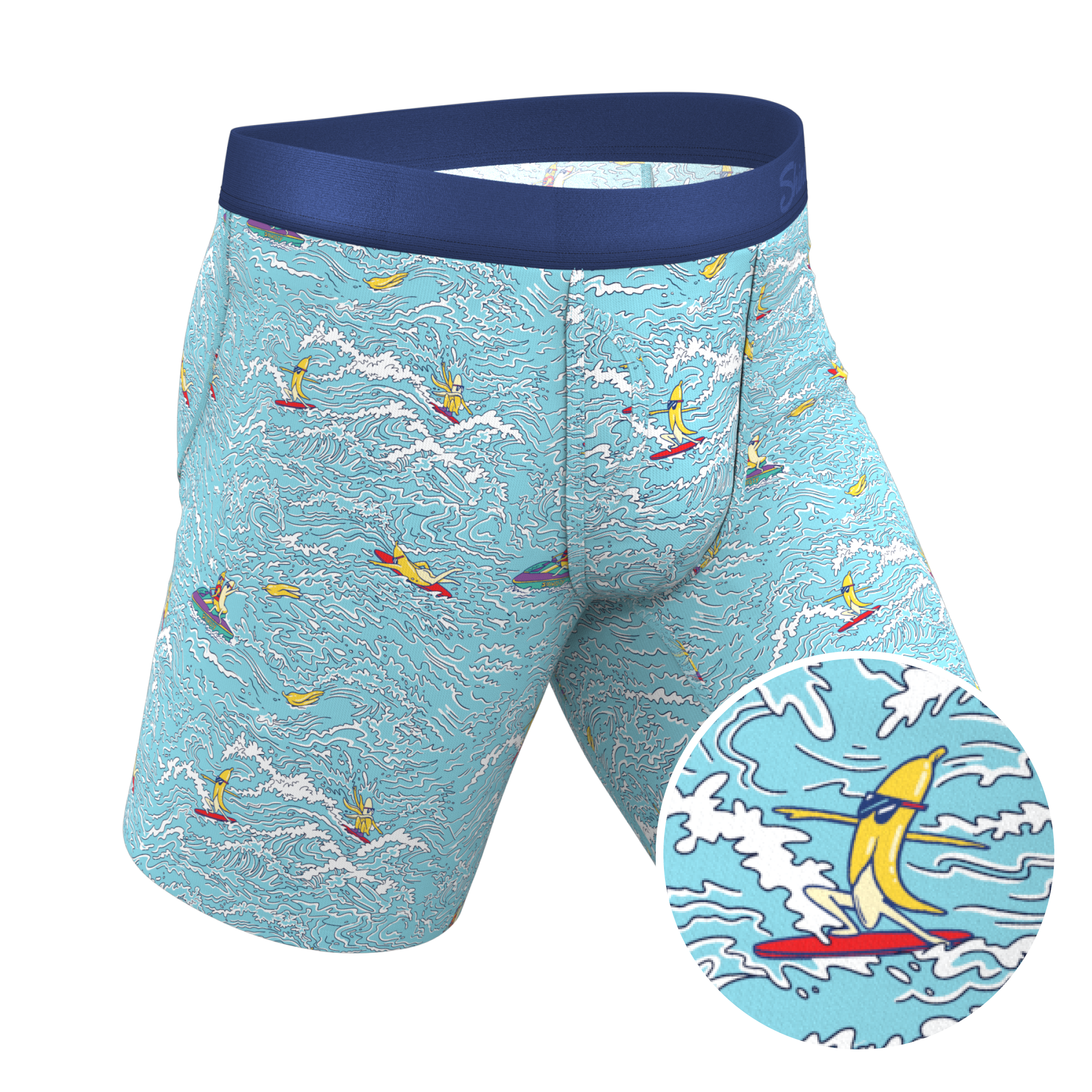 The Surfin' Turf | Shinesty Surfer Long Leg Ball Hammock Pouch ...