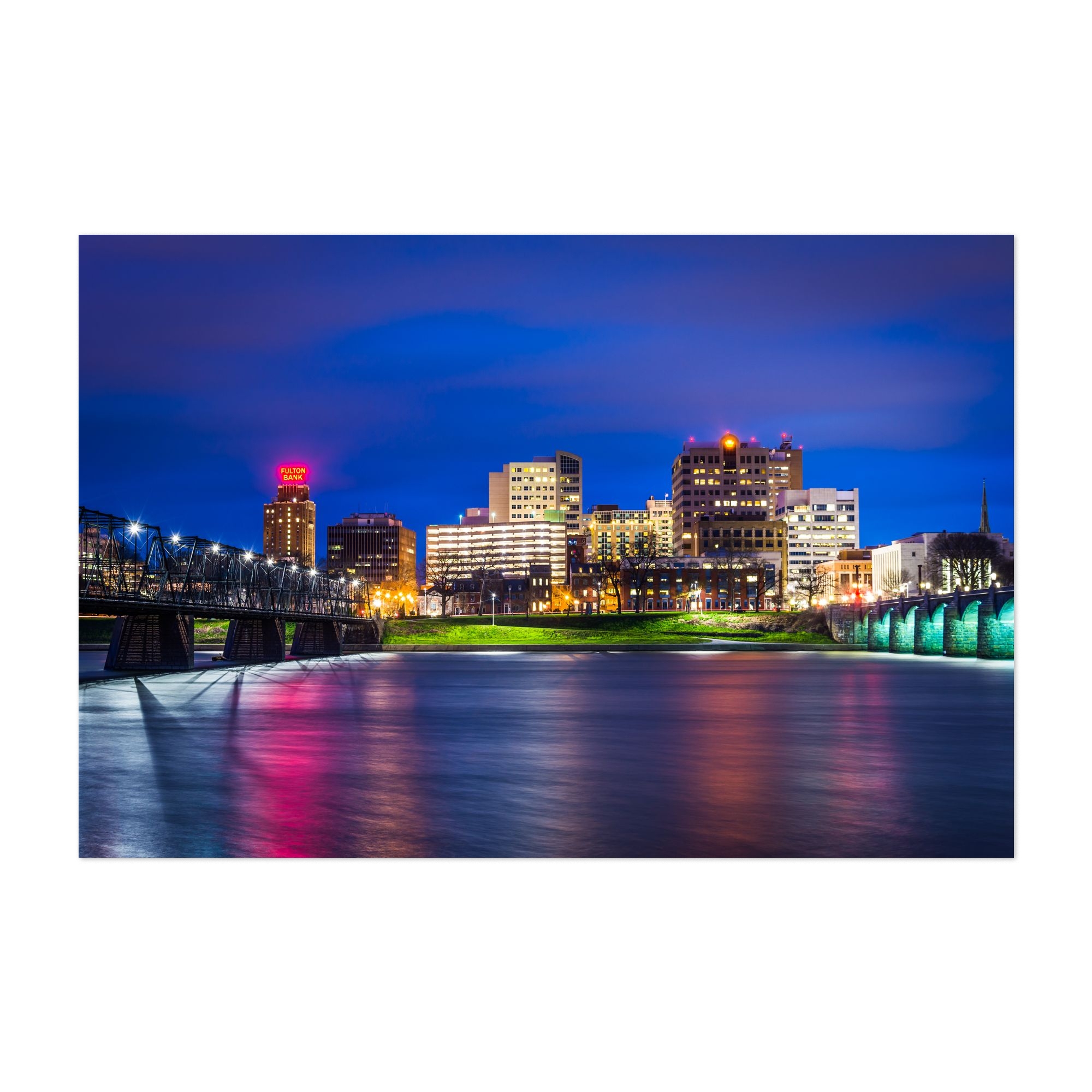 The Susquehanna River & The Harrisburg Skyline - Harrisburg ...