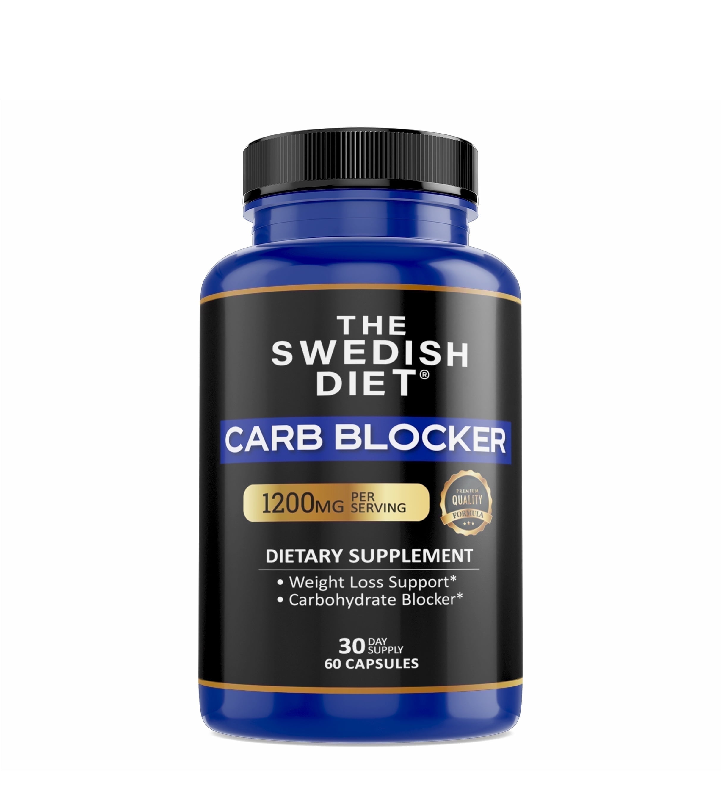 The Swedish Diet Carb Blocker Capsules with White Kidney Bean Extract ...