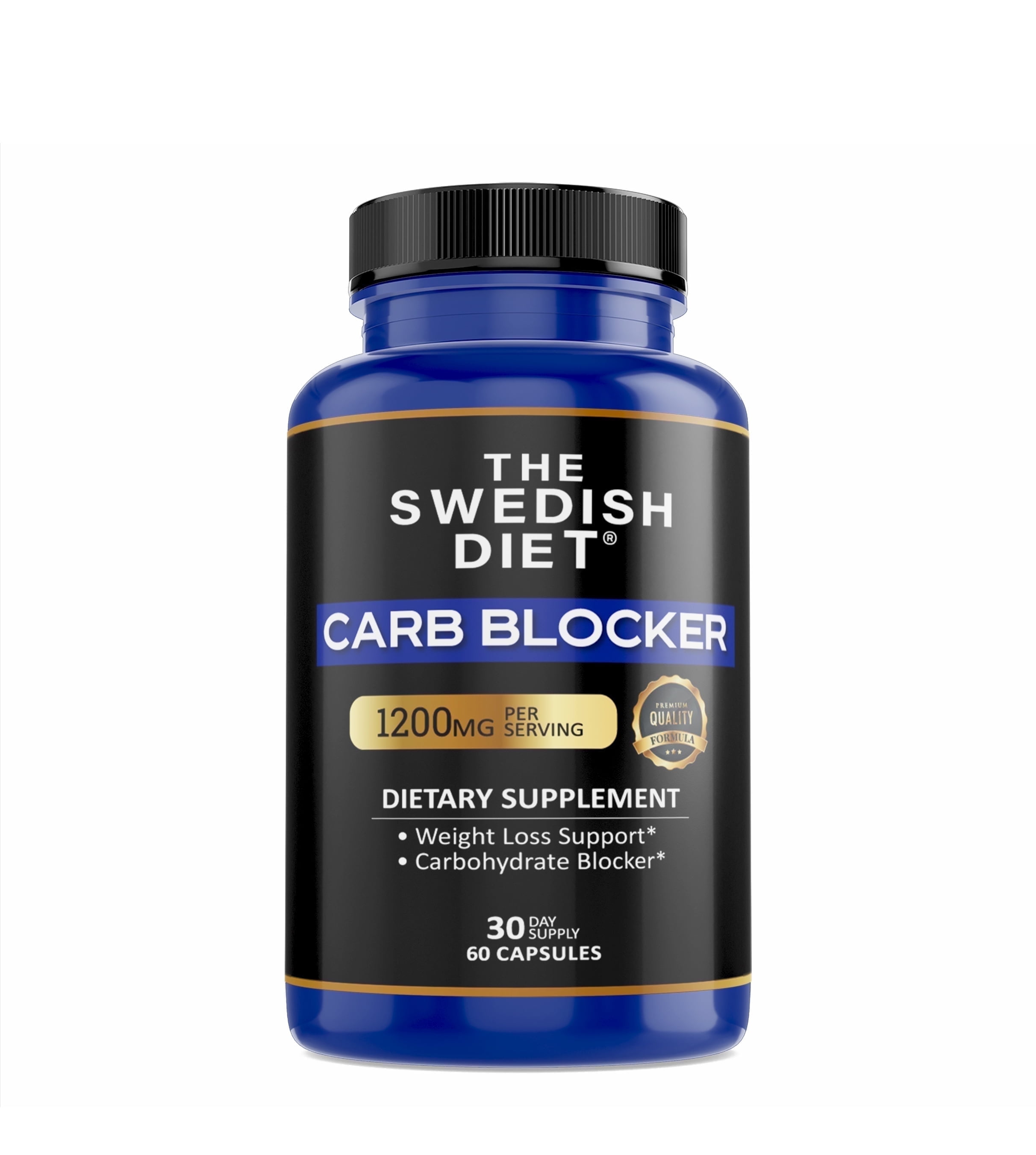 The Swedish Diet Carb Blocker Capsules with White Kidney Bean Extract ...