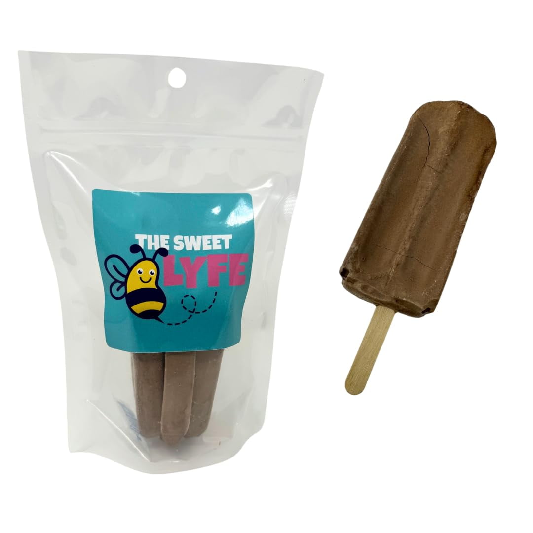 The Sweet Lyfe Freeze Dried Chocolate Fudge Ice Cream Bars, 3 Count ...
