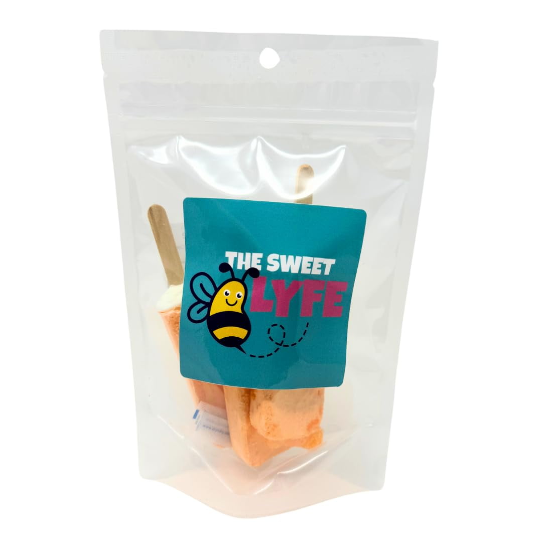 The Sweet Lyfe Freeze Dried Orange Creamsicle Ice Cream Bars, 3 Count ...