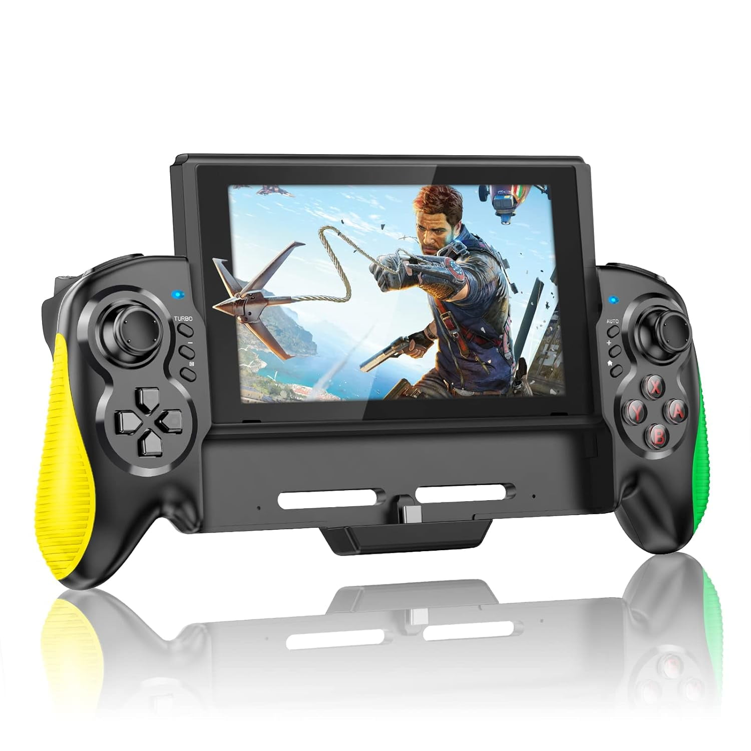 The Switch game controller is a through-hole controller with a 6-axis ...