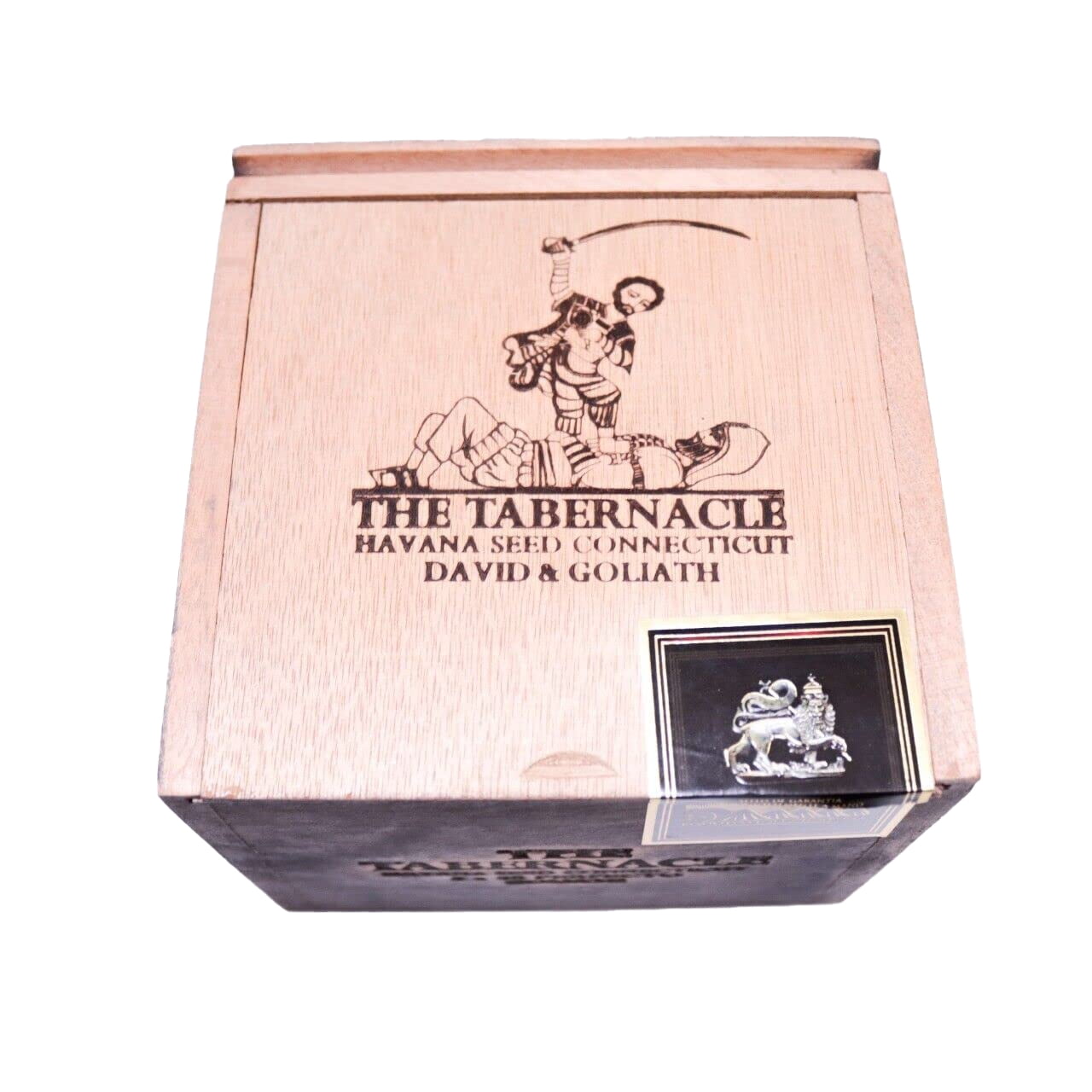 The Tabernacle Havana Seed Goliath Empty Wood Cigar Box 6" x 6" x 5.25 ...