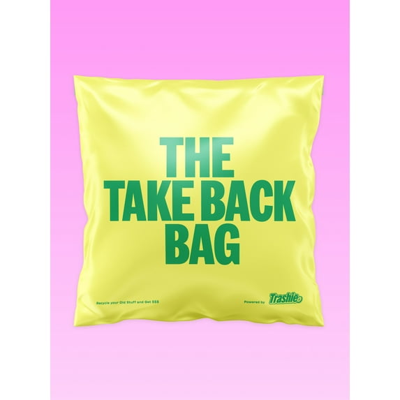 Trashie Take Back Bag for Clothing Recycling Eco Suitable for Reuse and ...