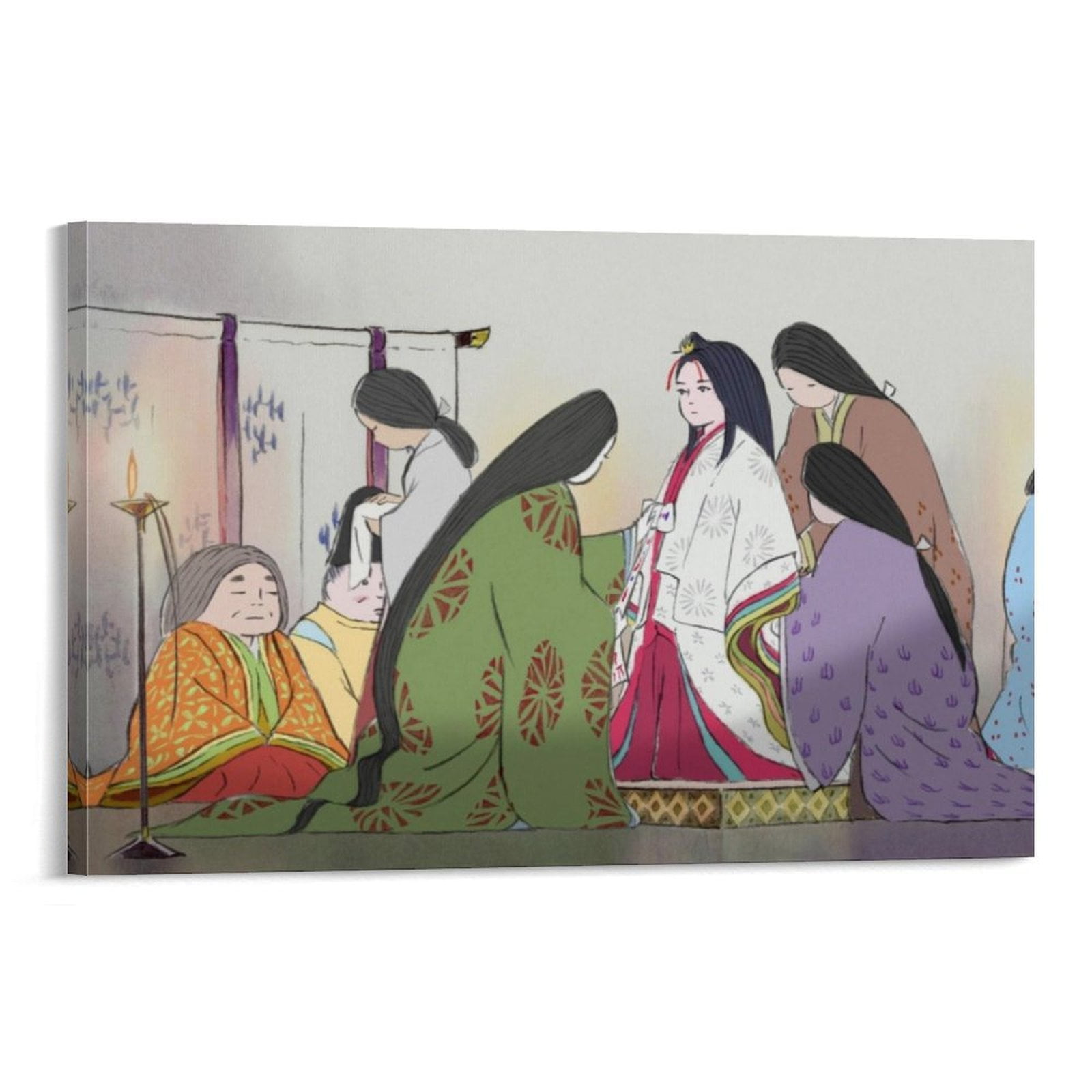 The Tale of The Princess Kaguya Poster Famous Anime Canvas Wall Art ...