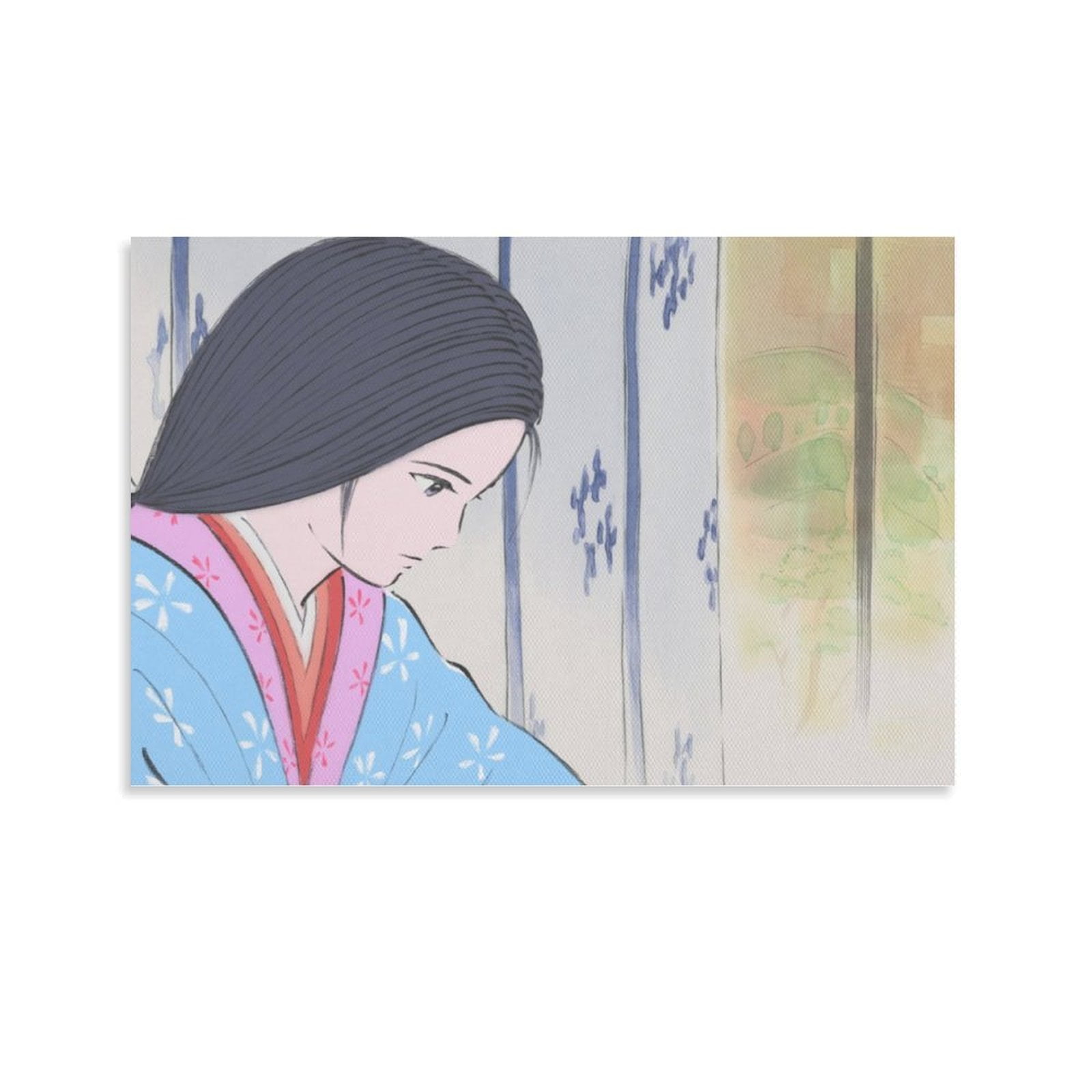 The Tale of The Princess Kaguya Poster Japan Anime Canvas Art Poster ...