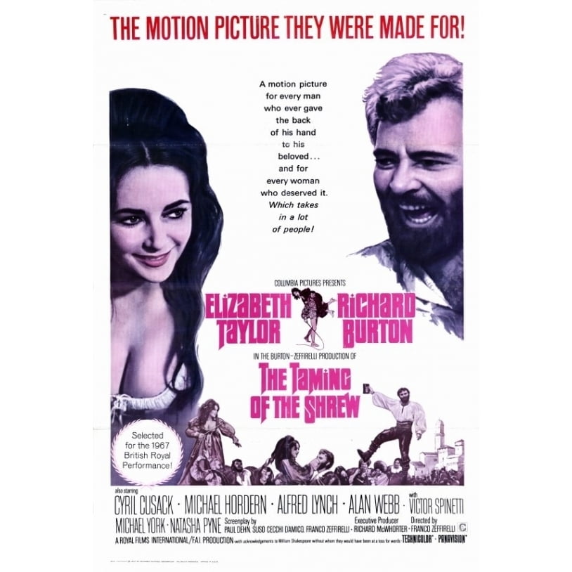 The Taming of the Shrew Movie Poster Print (27 x 40) - Item # MOVGF7404 ...