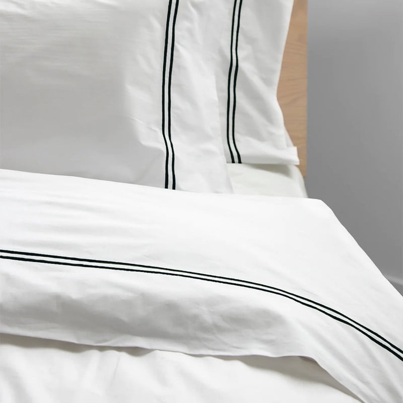 The Tangerine Store 2-Piece Tracks Cotton Sateen Duvet Cover Set 63x88 ...