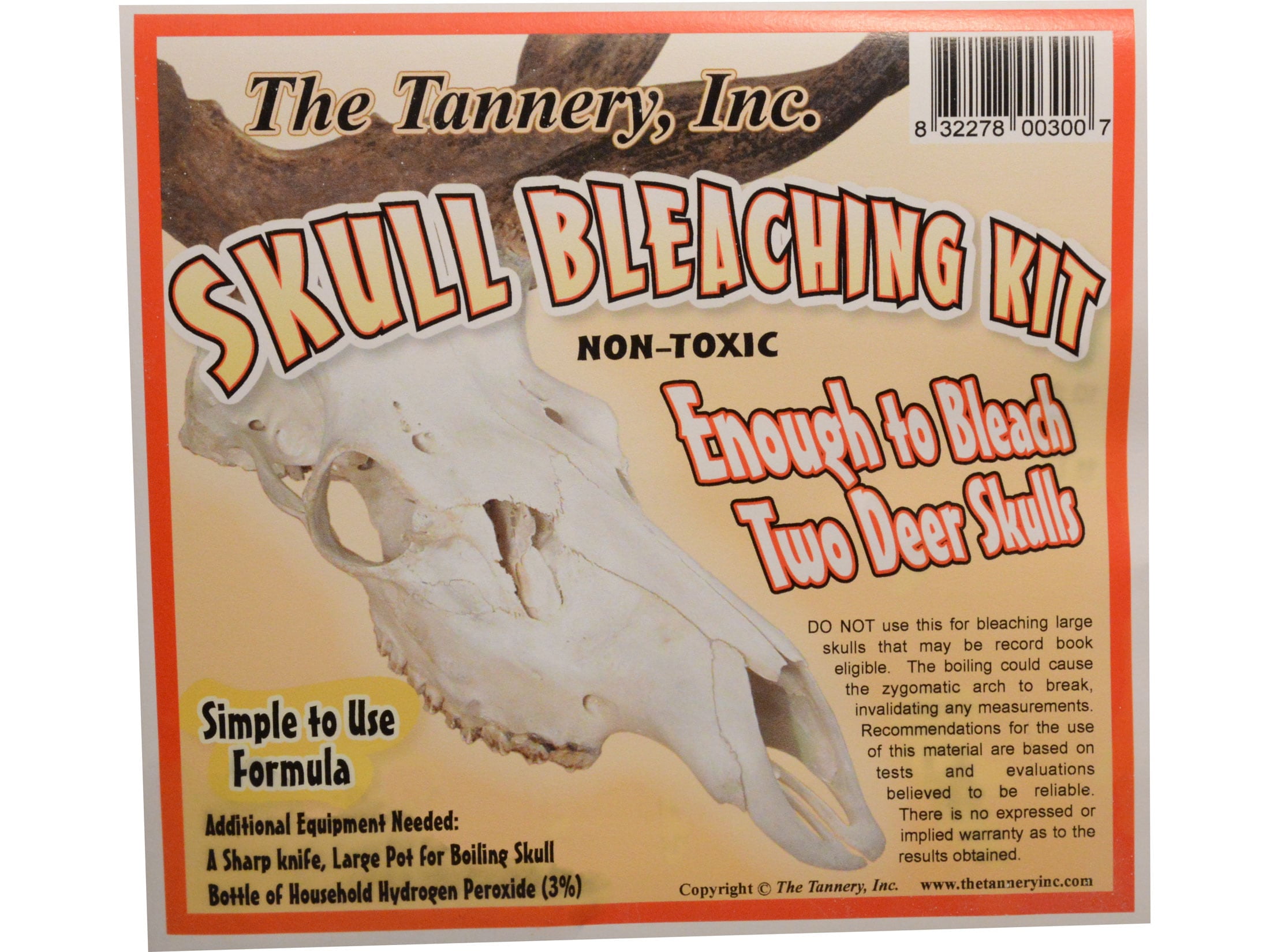 The Tannery Skull Bleaching Kit - Walmart.com