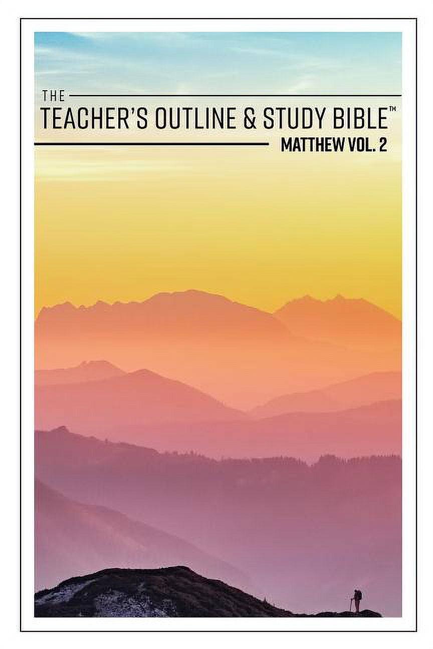 The Teacher's Outline & Study Bible (Paperback) - Walmart.com