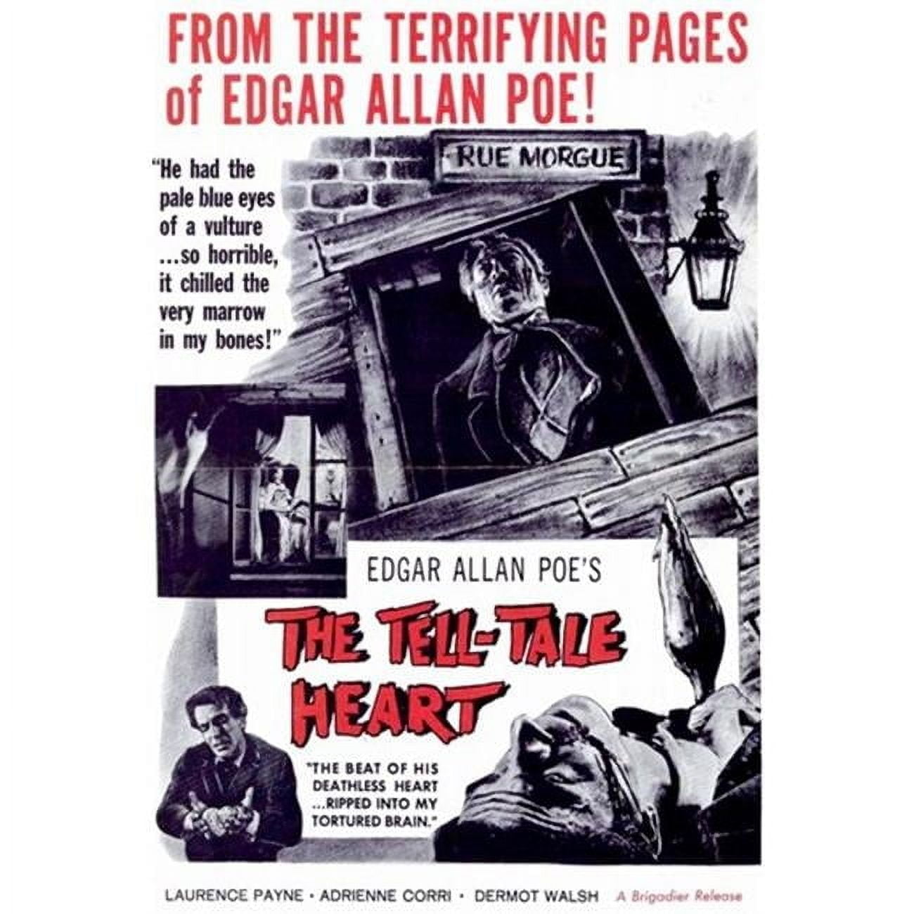 The Tell Tale Heart Movie Poster - 11 x 17 in. - Walmart.com