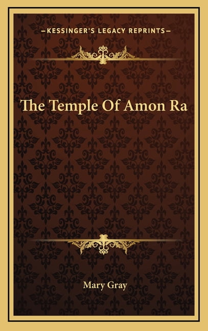 The Temple Of Amon Ra (Hardcover) - Walmart.com