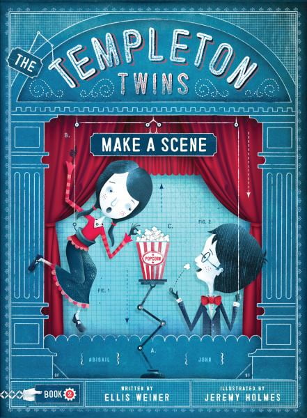 The Templeton Twins Make a Scene : Book 2 (Paperback) - Walmart.com