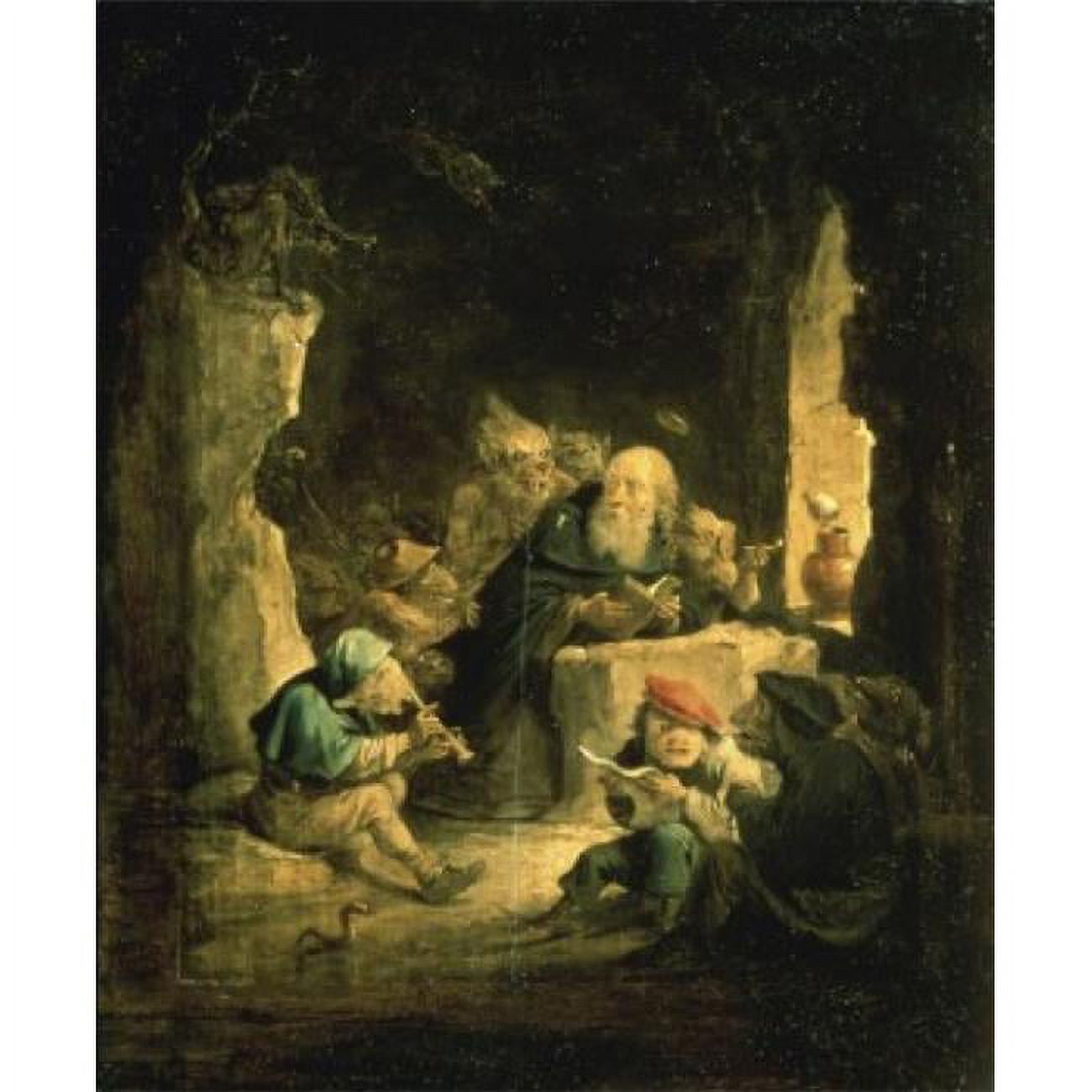 The Temptation of St Anthony David Teniers II 1610-1690 Flemish Pushkin ...