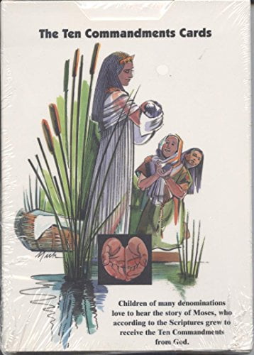 Pre-Owned The Ten Commandments cards Paperback - Walmart.com