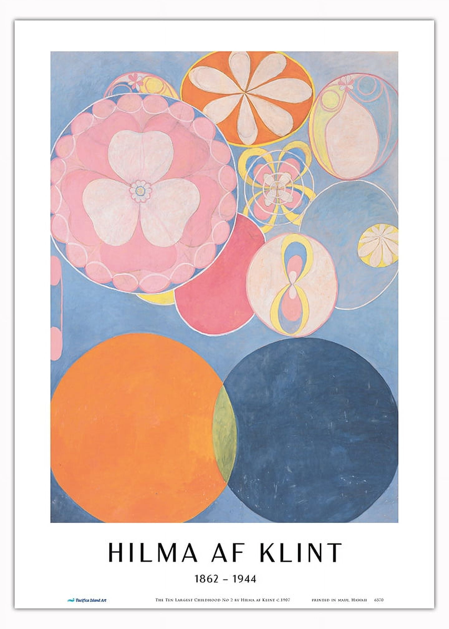 The Ten Largest Childhood No 2 - From an Original Color Abstract ...