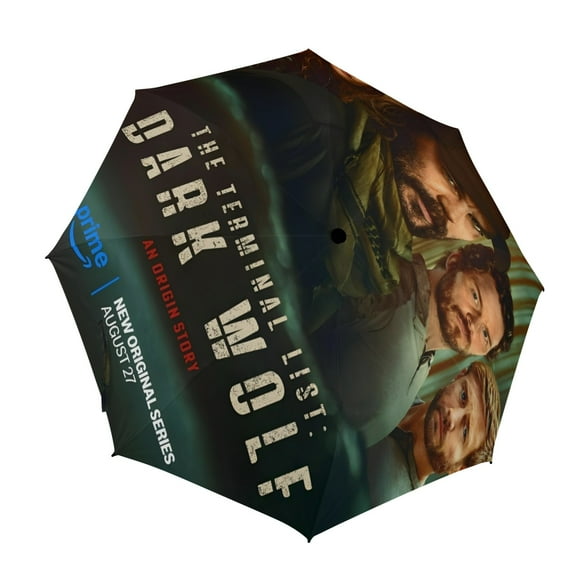 The Terminal List: Dark Wolf Semi-Automatic Foldable Umbrella. - Walmart.com