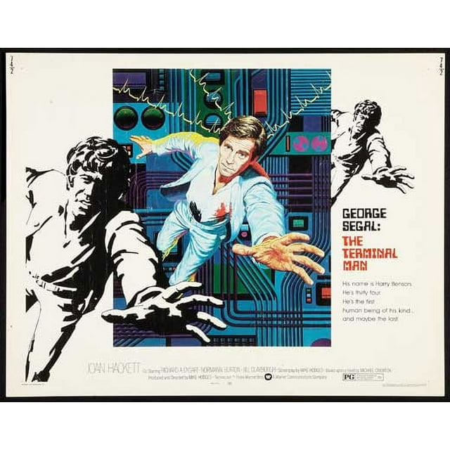 The Terminal Man Poster Movie Half Sheet 22 x 28 Inches - 56cm x 72cm ...