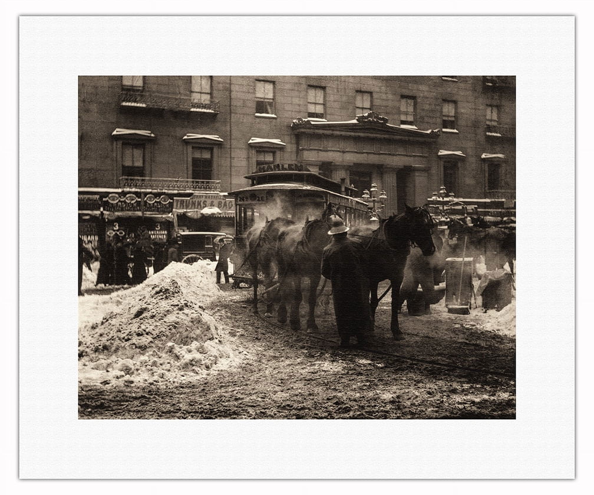 The Terminal, New York - Vintage B&W Photograph by Alfred Stieglitz c ...
