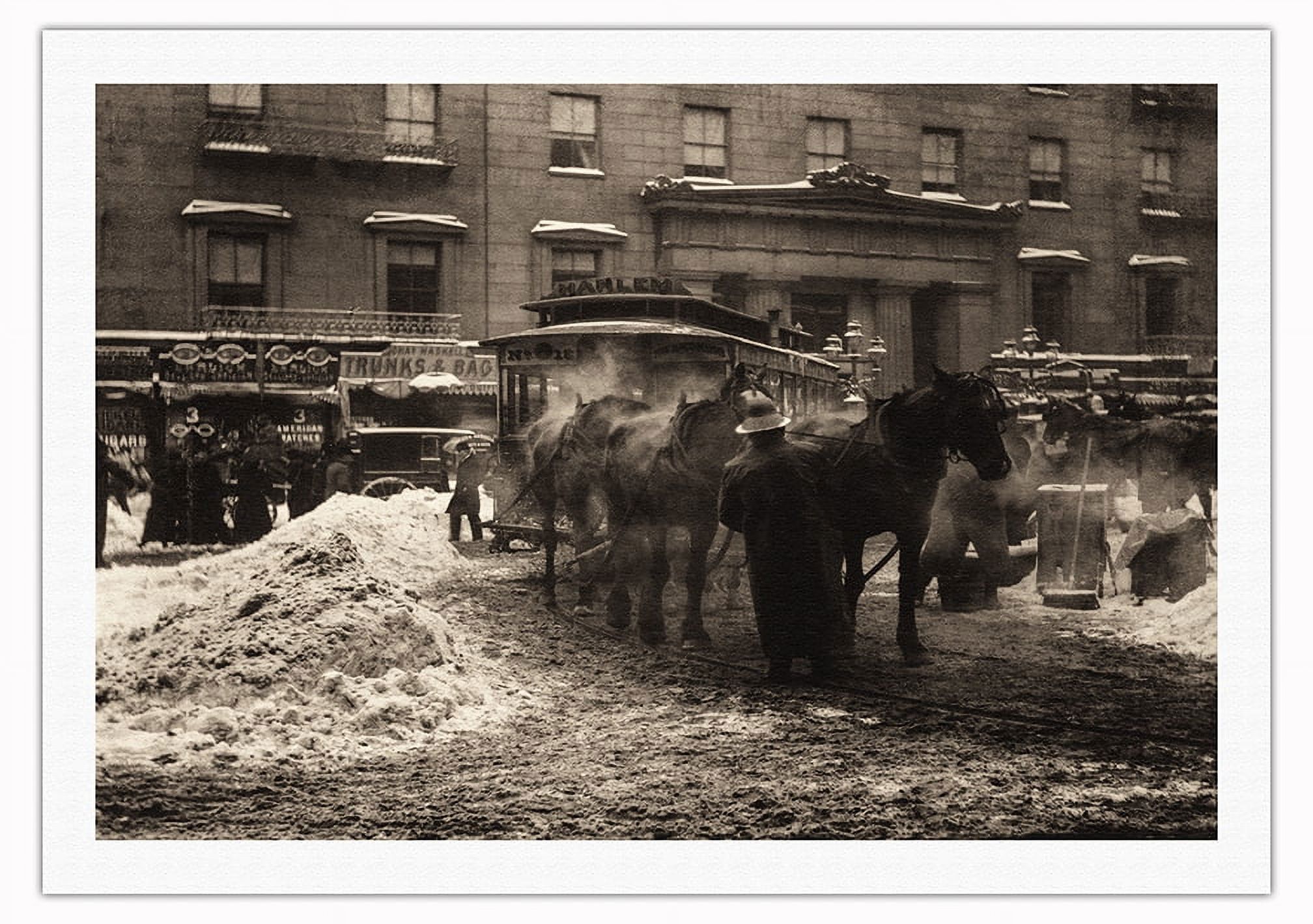 The Terminal, New York - Vintage B&W Photograph by Alfred Stieglitz c ...